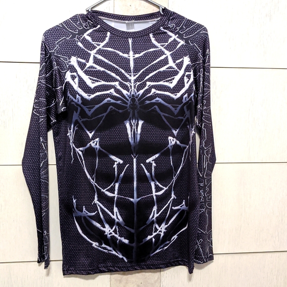 Shirts | Marvel Venom Performance Compression Shirt | Poshmark